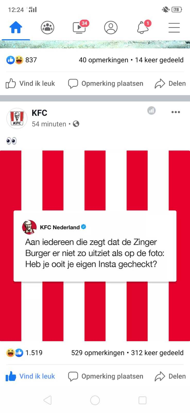 Dumpert Nl KFC Zegt Waar Het Op Staat