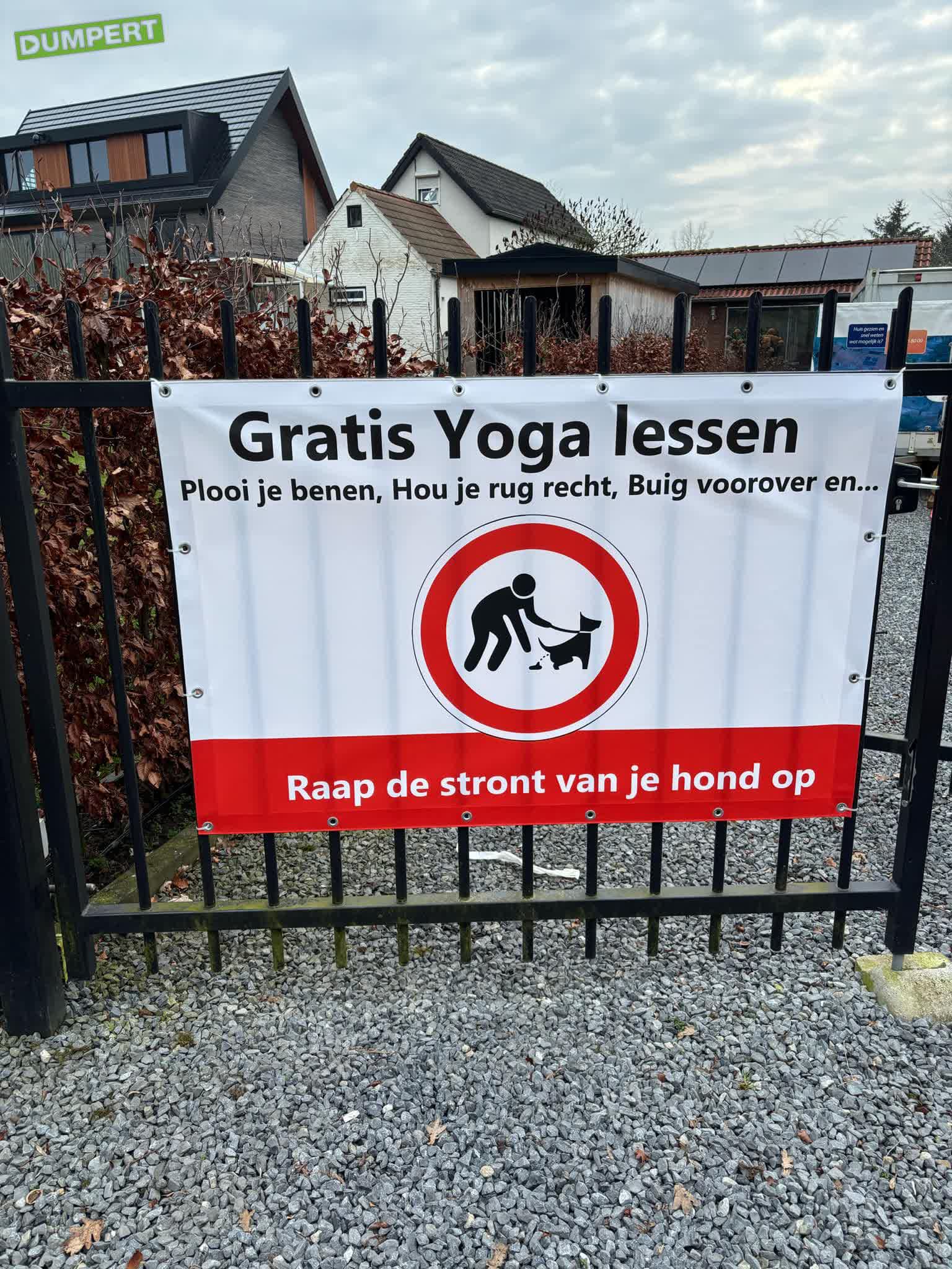 DUMPERT - Gratis yogalessen