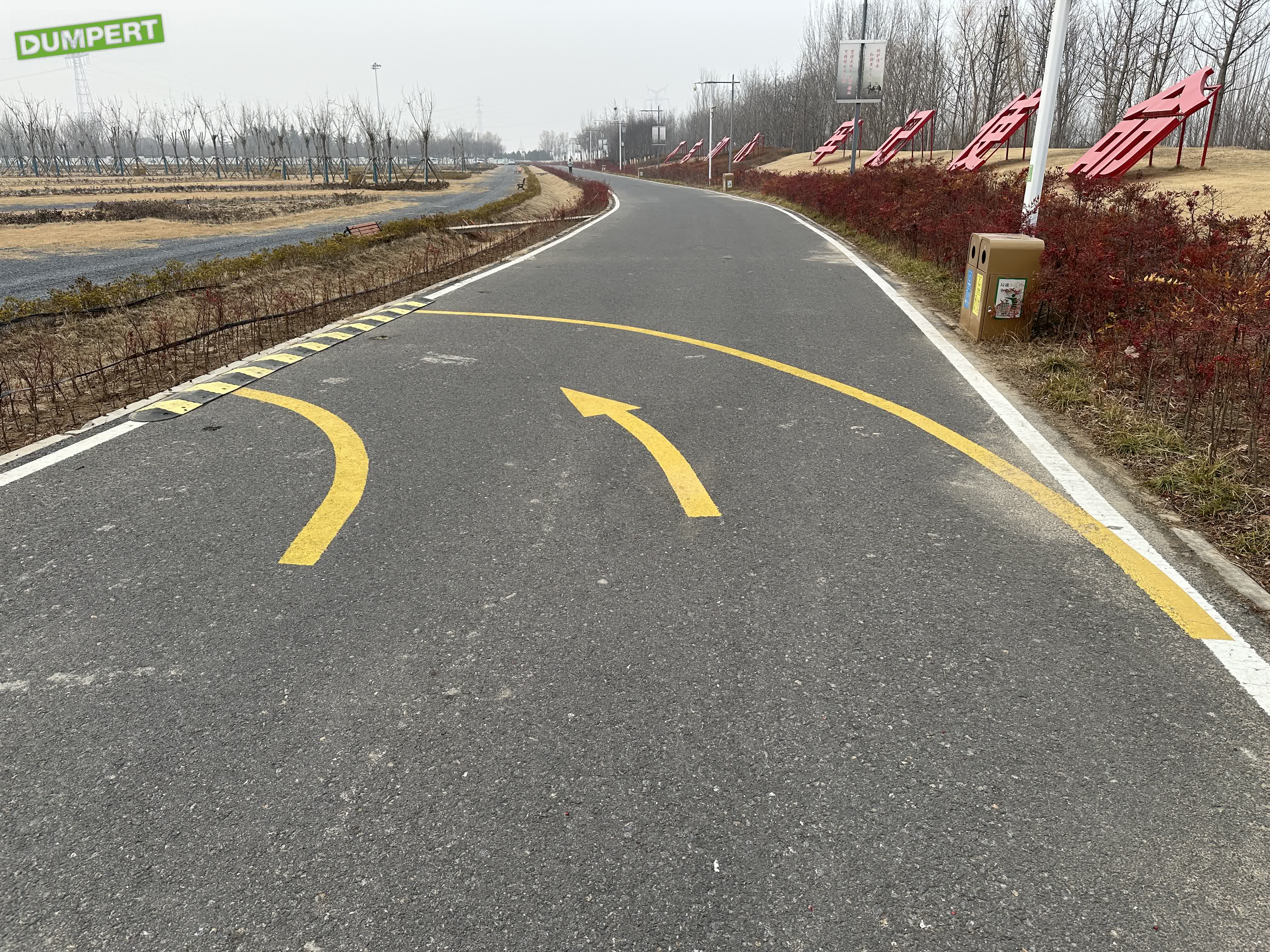 DUMPERT - Over 50 meter links afslaan