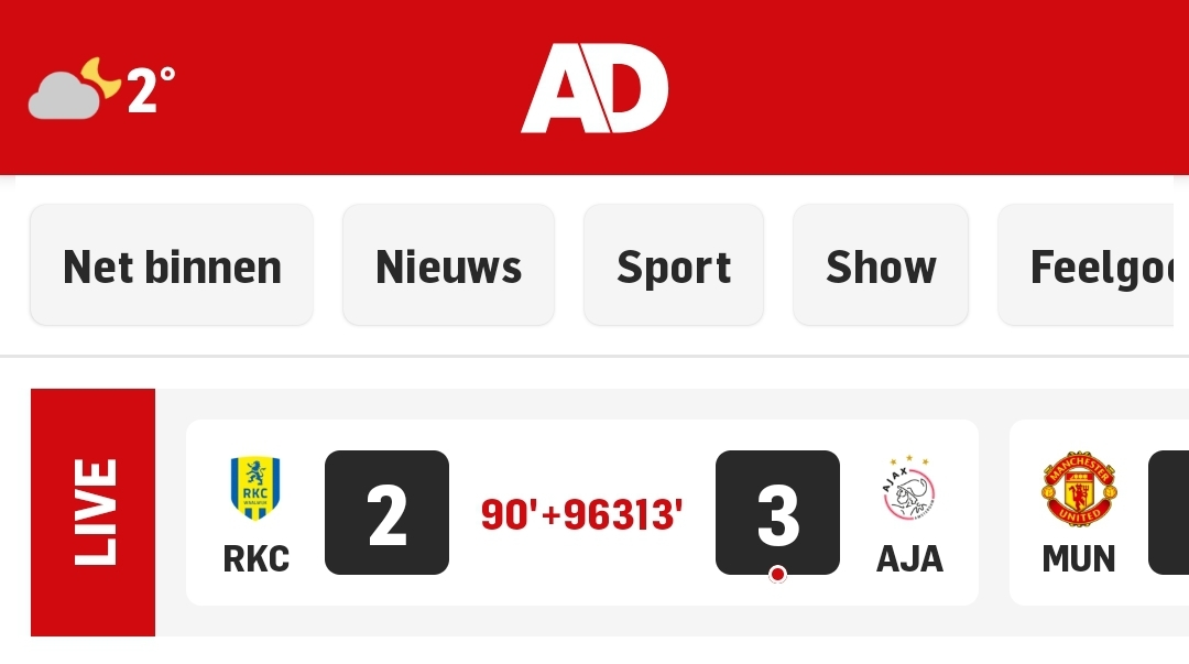 DUMPERT - Paar minuutjes extra tijd