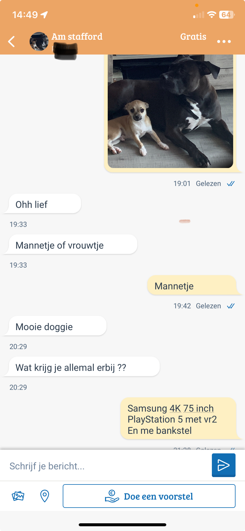 DUMPERT - Gratis hond weggeven op Marktplaats