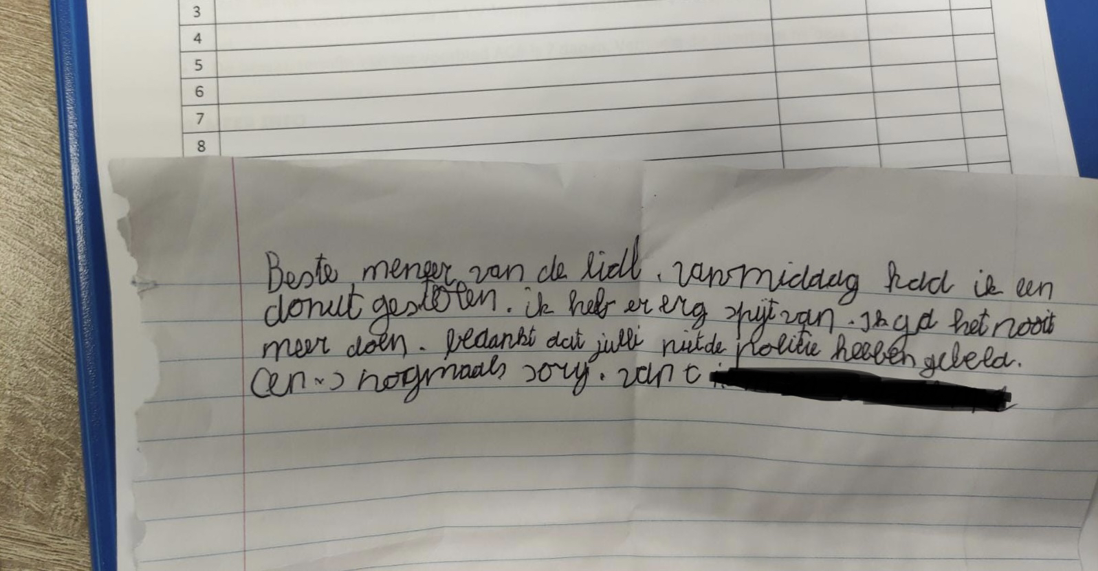 DUMPERT - Donut gestolen bij de Laidel