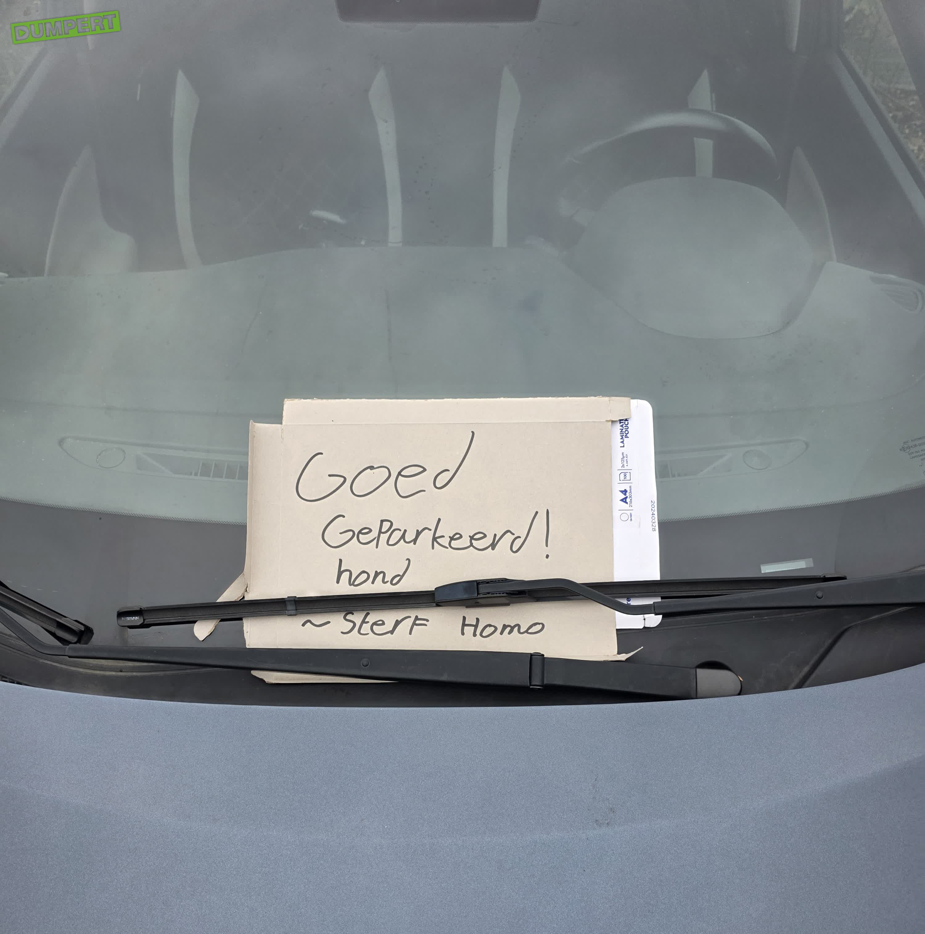 DUMPERT - Lekker geparkeerd pik!