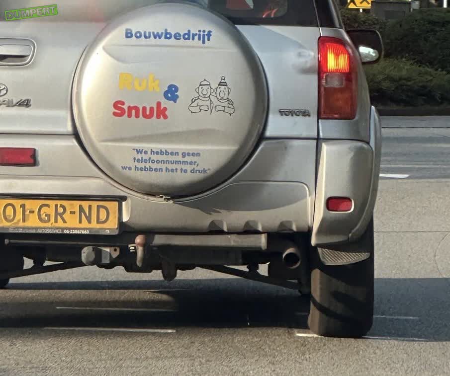 DUMPERT - Ruk en Snuk