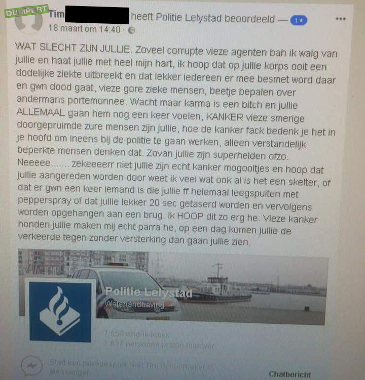 DUMPERT - Tim is #boos