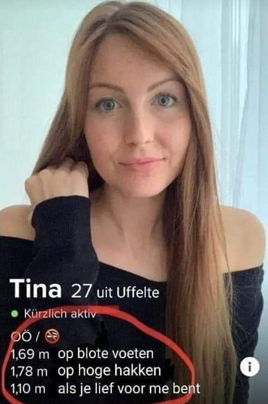 DUMPERT - Ondertussen op tinder