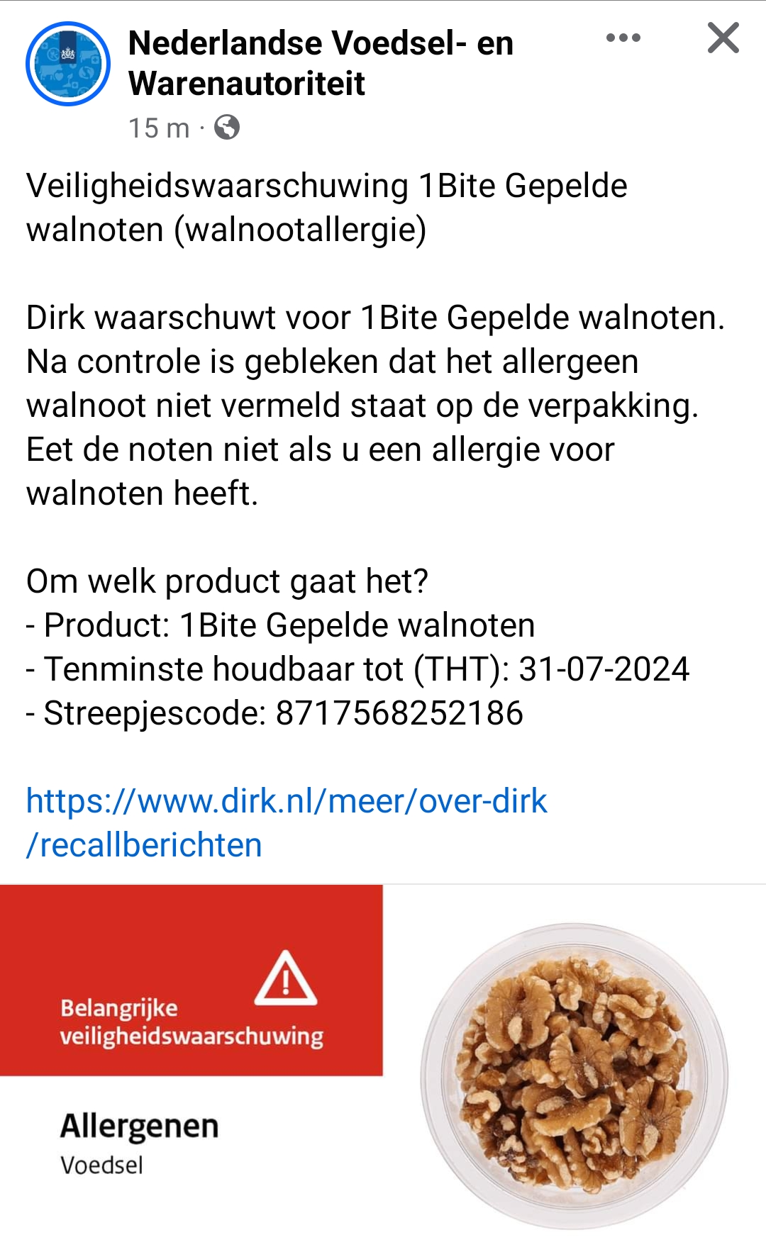 DUMPERT - 1 april is vroeg dit jaar!