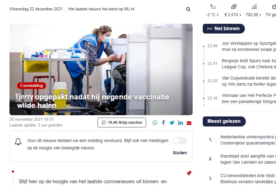 DUMPERT - BREEK- Tjerry opgepakt!