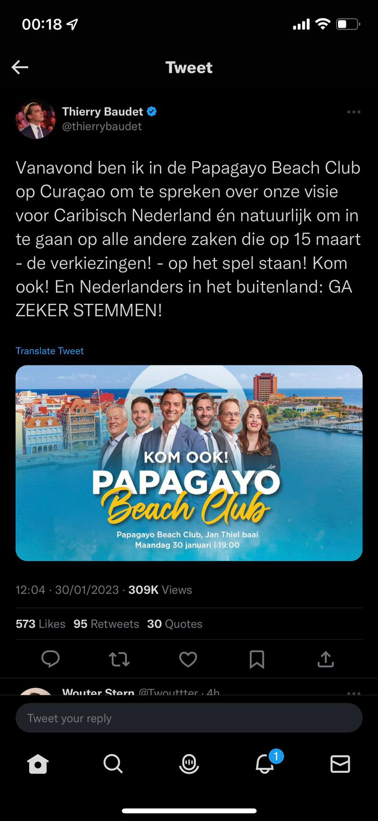 DUMPERT - Tjerry op het strand