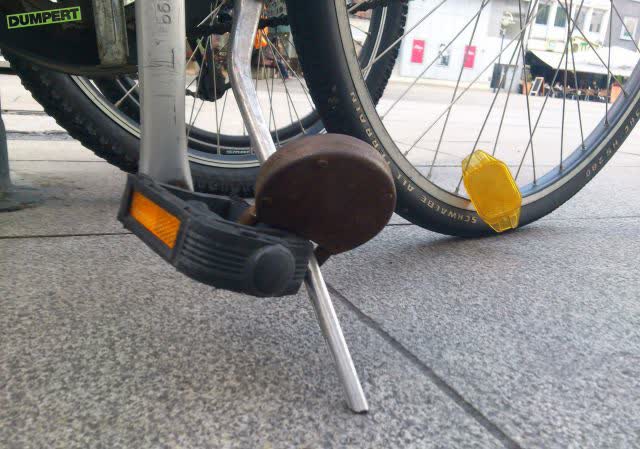 DUMPERT - Fiets op slot