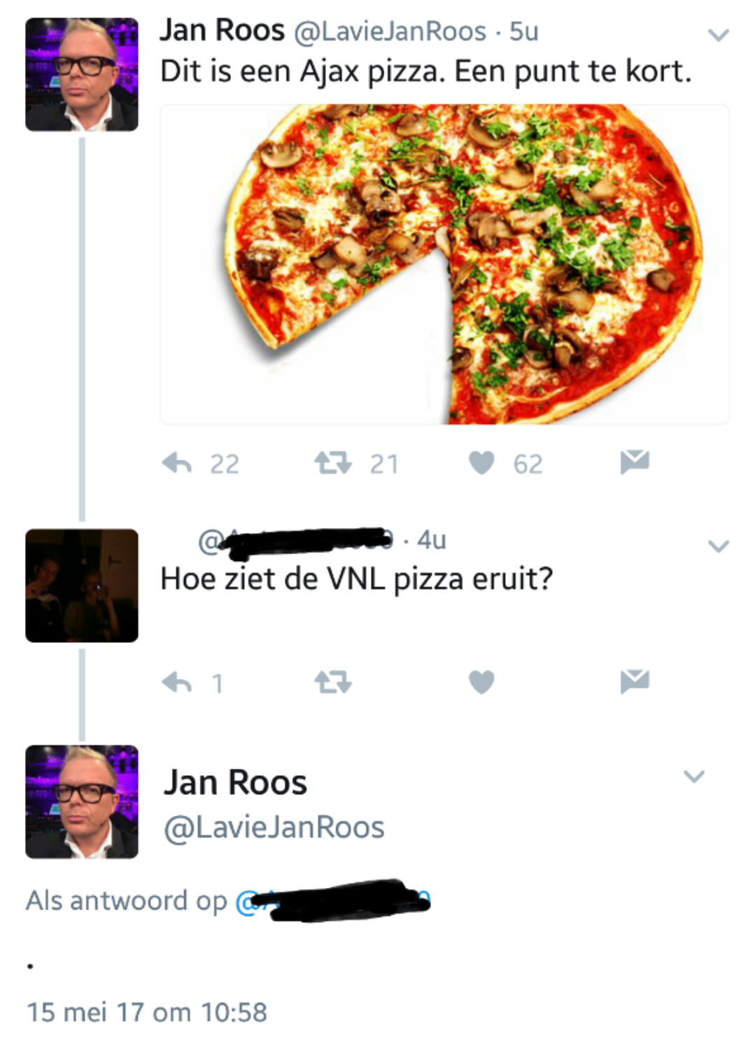 DUMPERT - Jan Roos stil krijgen