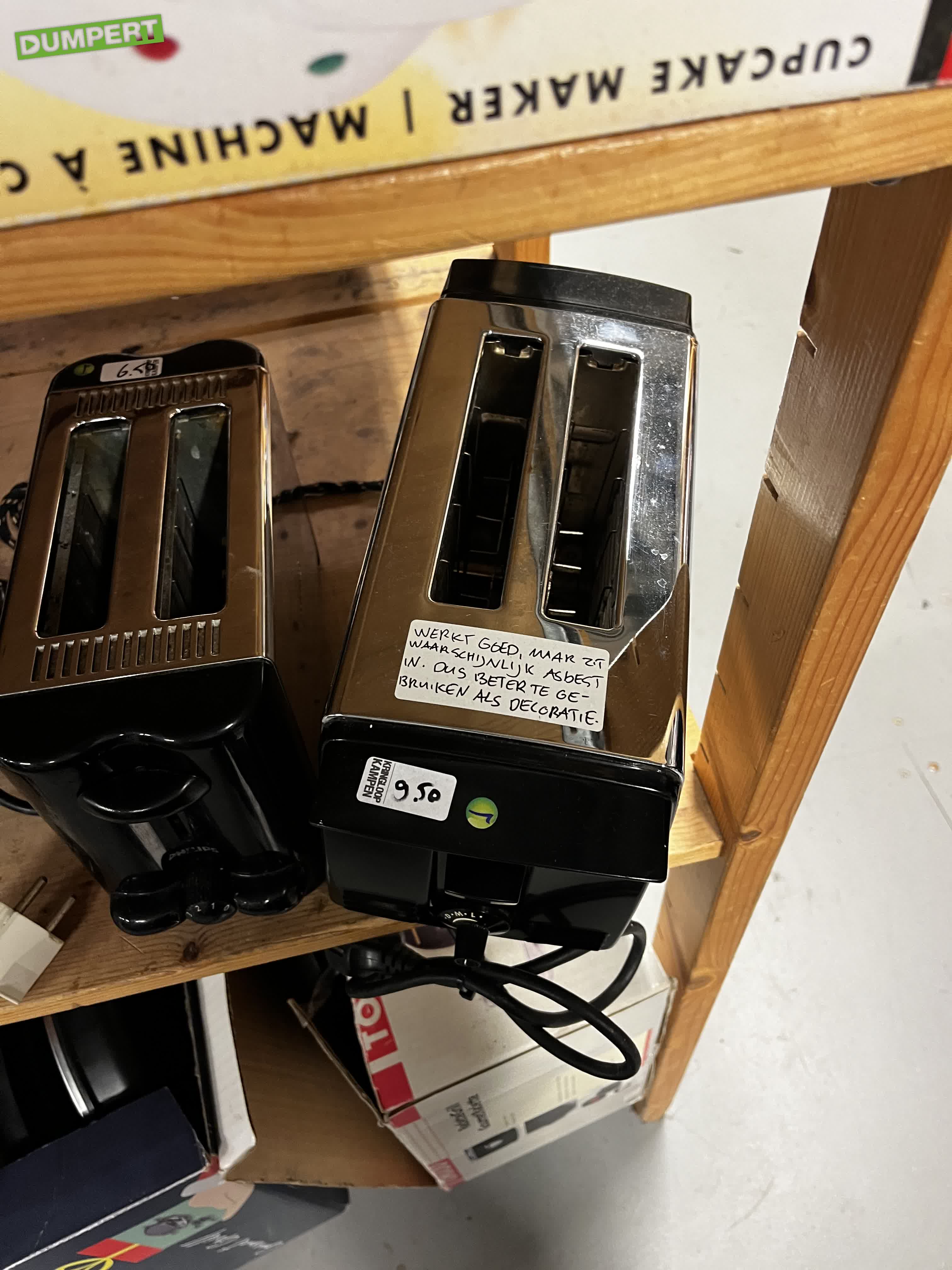 DUMPERT - Nieuwe broodrooster nodig?