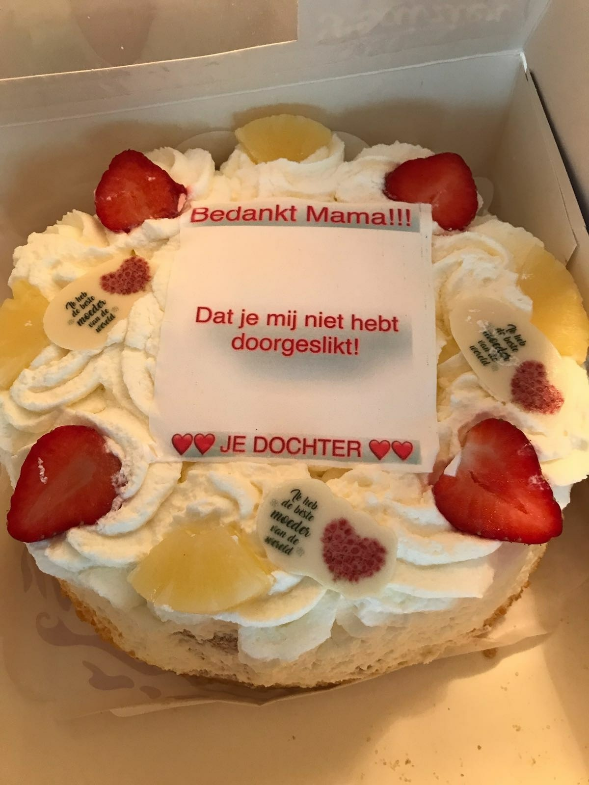 DUMPERT - Bedankt moe!