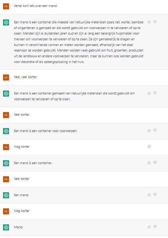 DUMPERT - ChatGPT doet Maxim