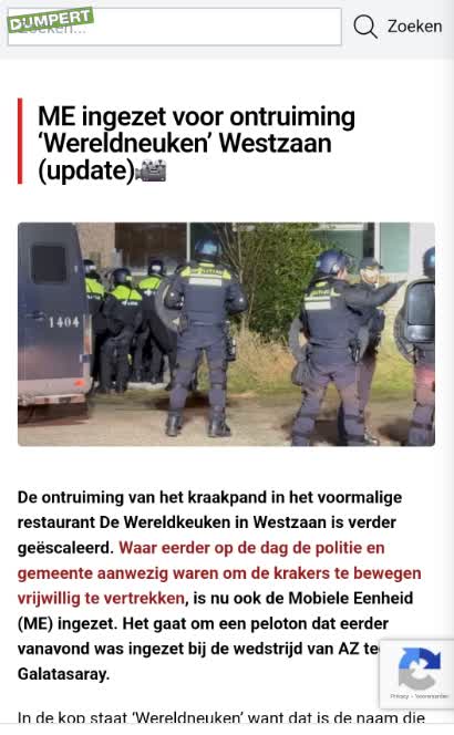 DUMPERT - Ontruiming Wereldneuken