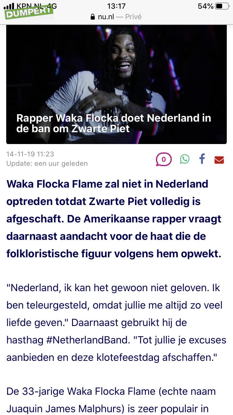 DUMPERT - Klap op klap!