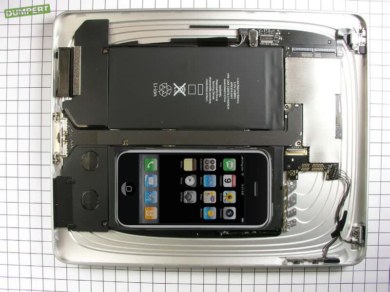 DUMPERT - Binnenkant van de iPad