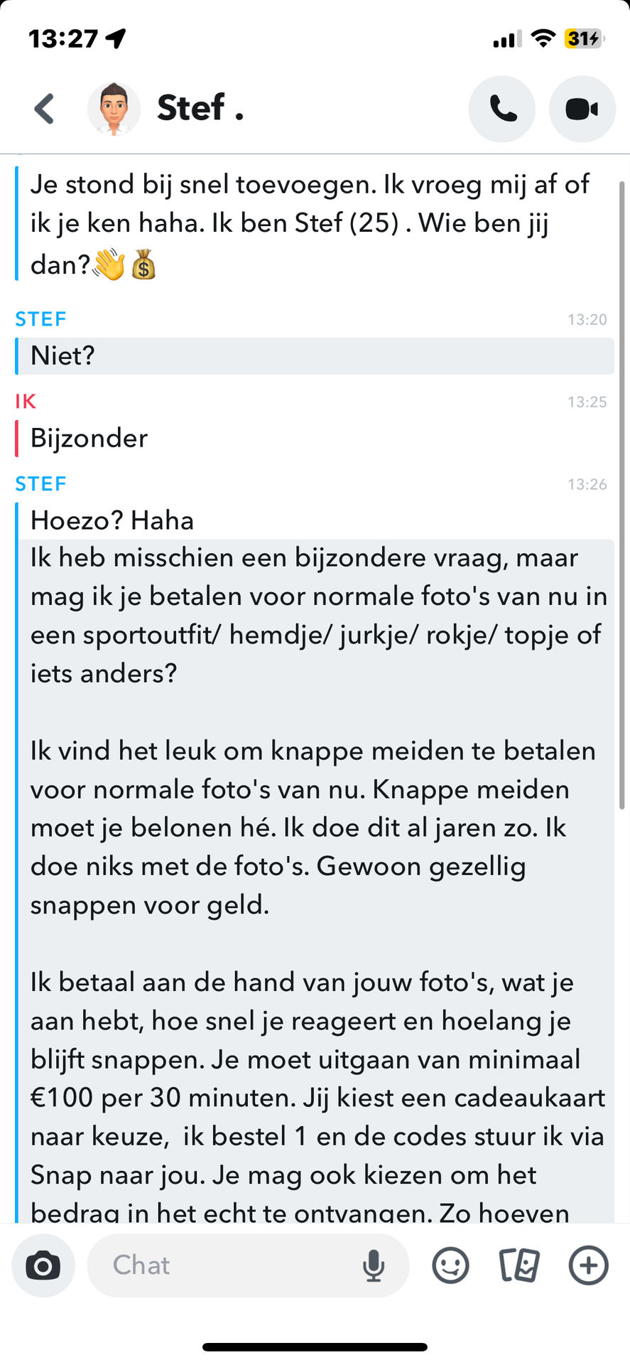 DUMPERT - Snapchat loverboy of oplichter?