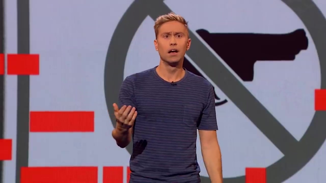 DUMPERT - Russell Howard over wapens