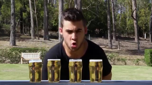 DUMPERT - 4 biertjes adten in 10 seconden