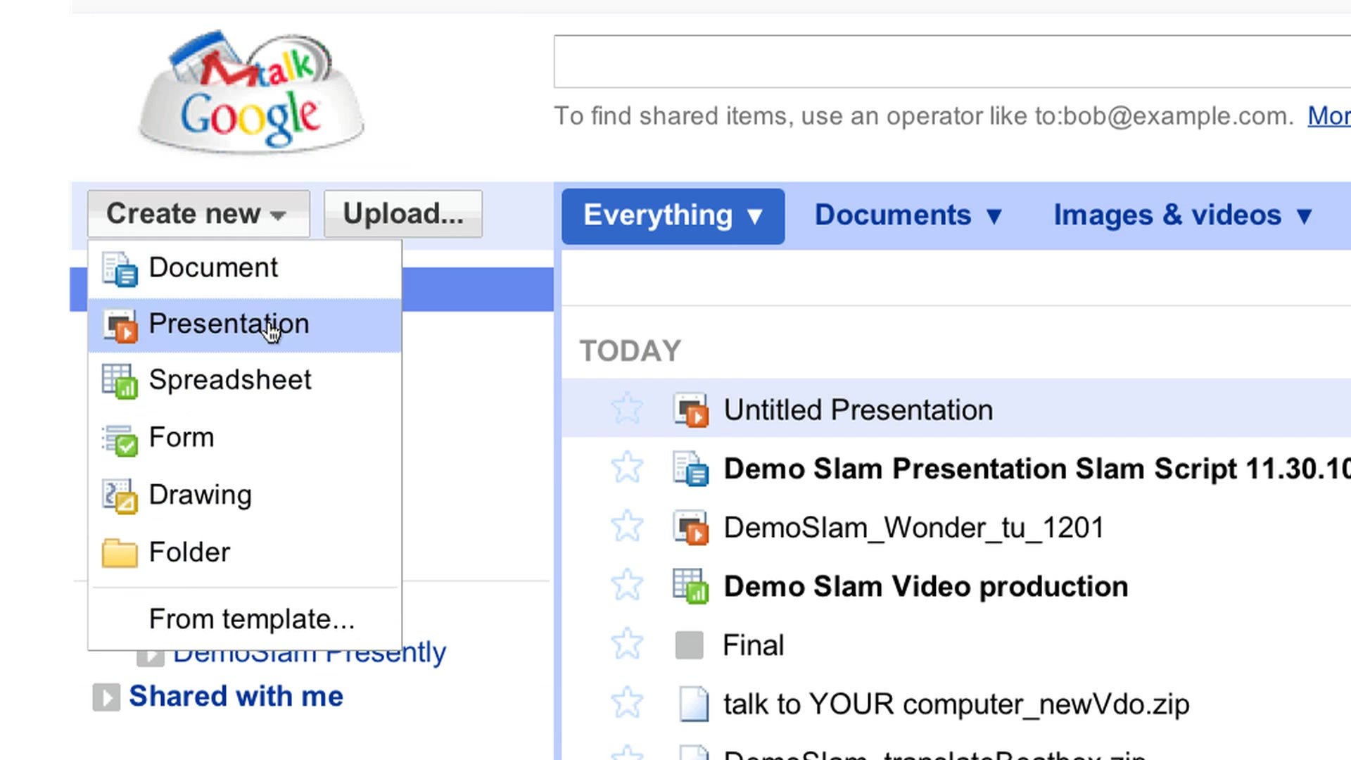 DUMPERT - Google Demo Slam