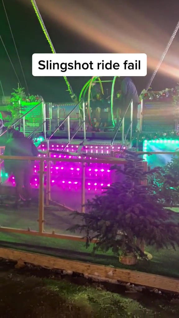 DUMPERT - Slingshot in Winterwonderland Engeland fail