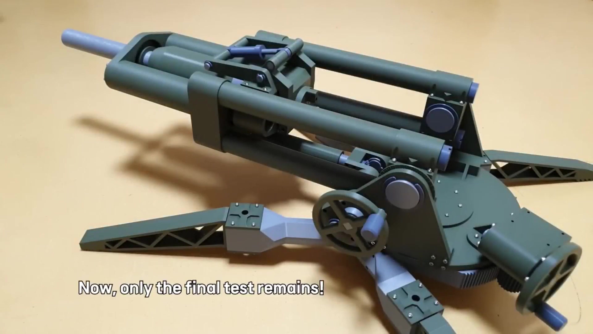 DUMPERT - 30mm Howitzer uit de 3D printer