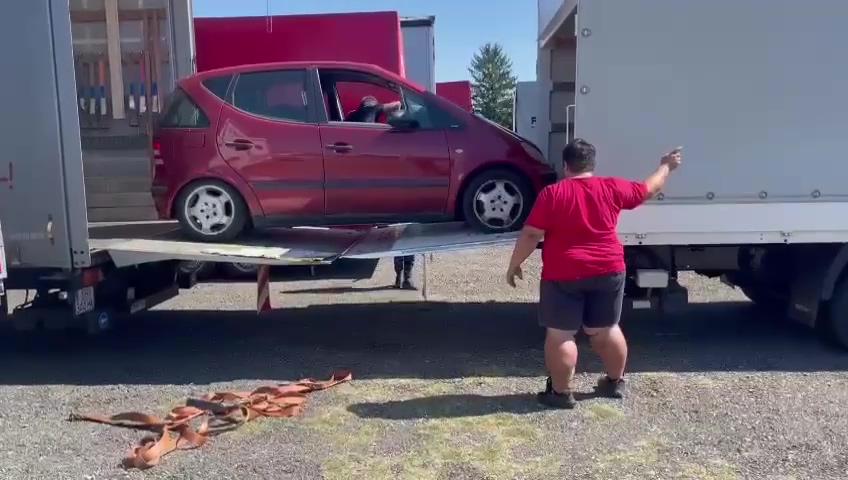 DUMPERT - Auto uitladen