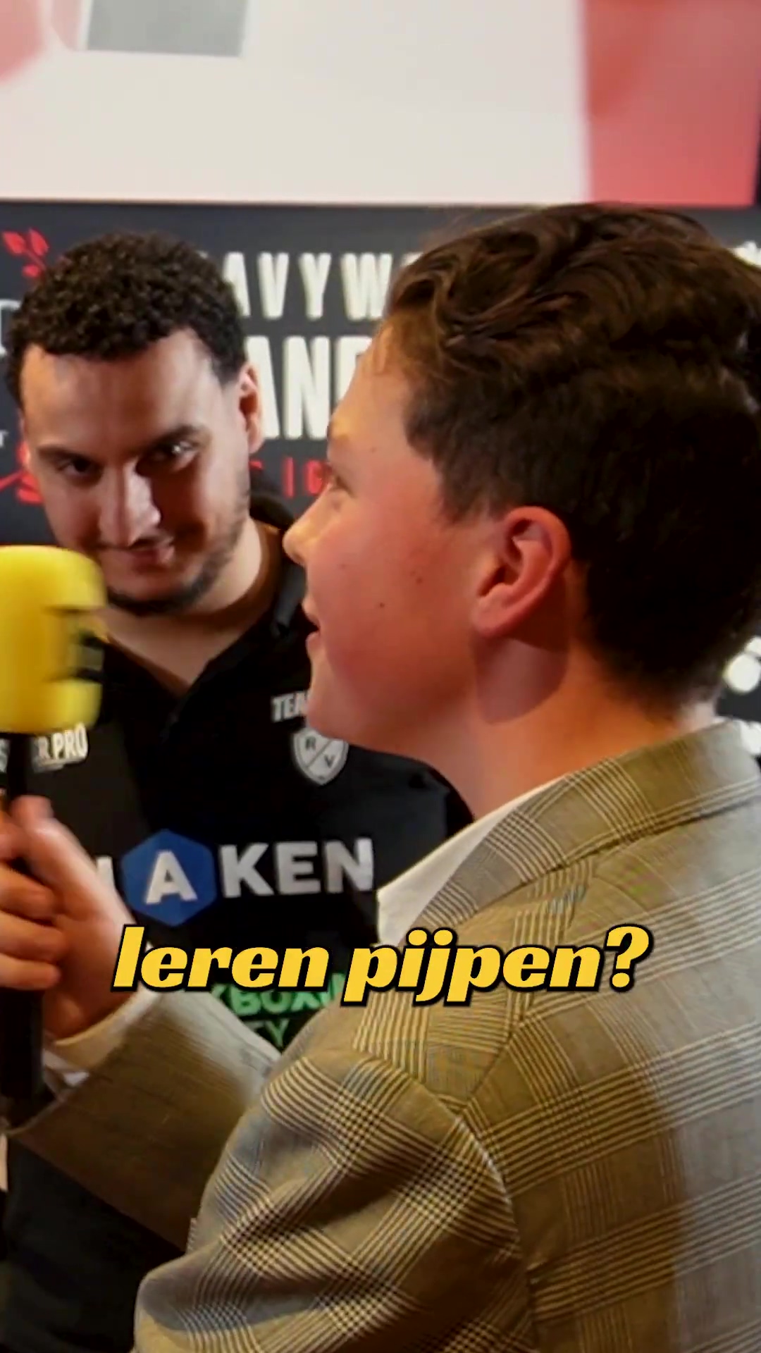 DUMPERT - Bender was bij de Glory voor wat glorie