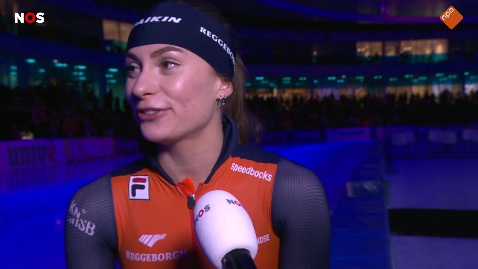 DUMPERT - Interview met Femke Kok na winst 500m