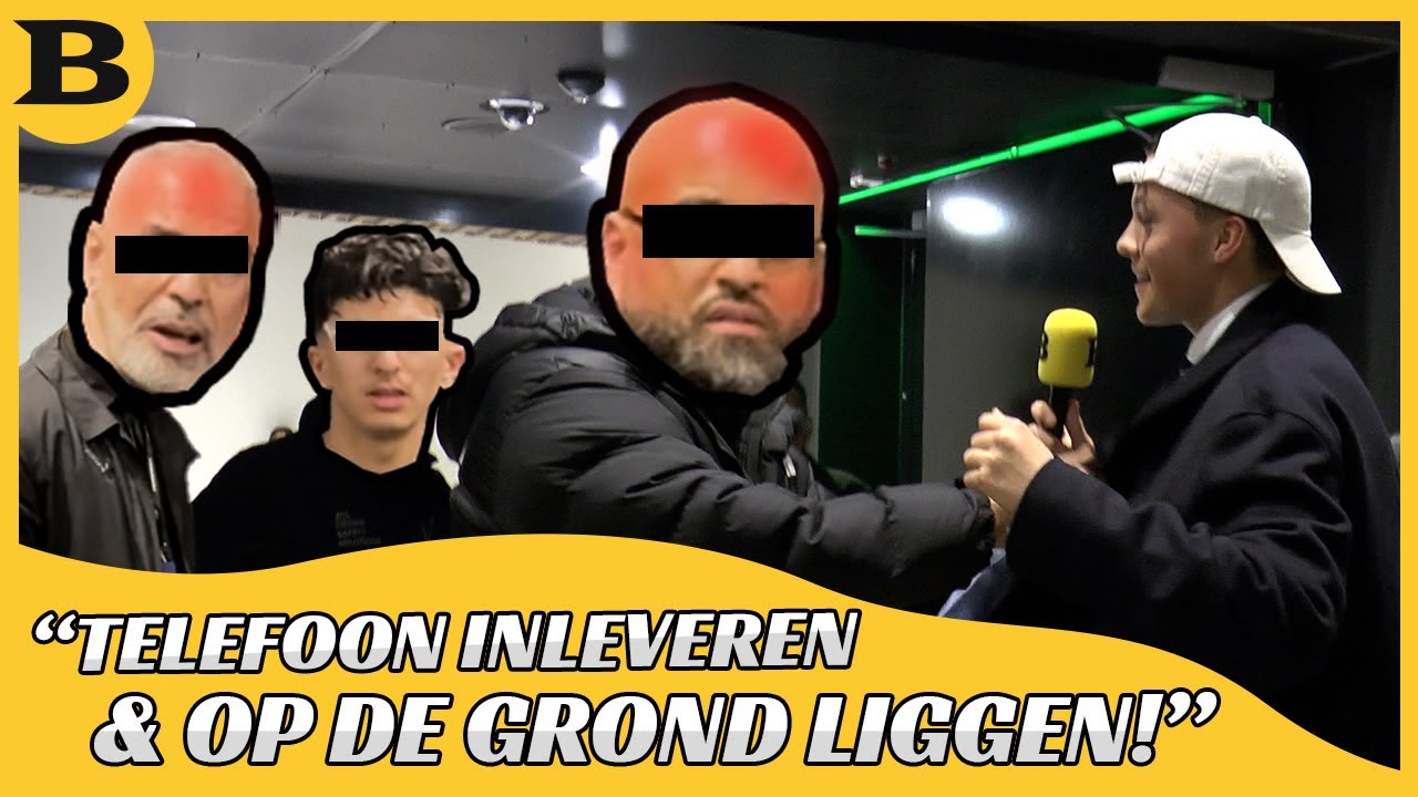 DUMPERT - Team Bender heeft ruzie met bewakers bij Glory98