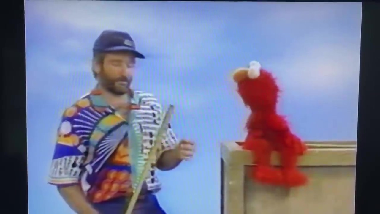 DUMPERT - Robin Williams en Elmo bloopers