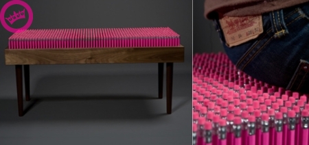 DUMPERT - Roze spijkerbed