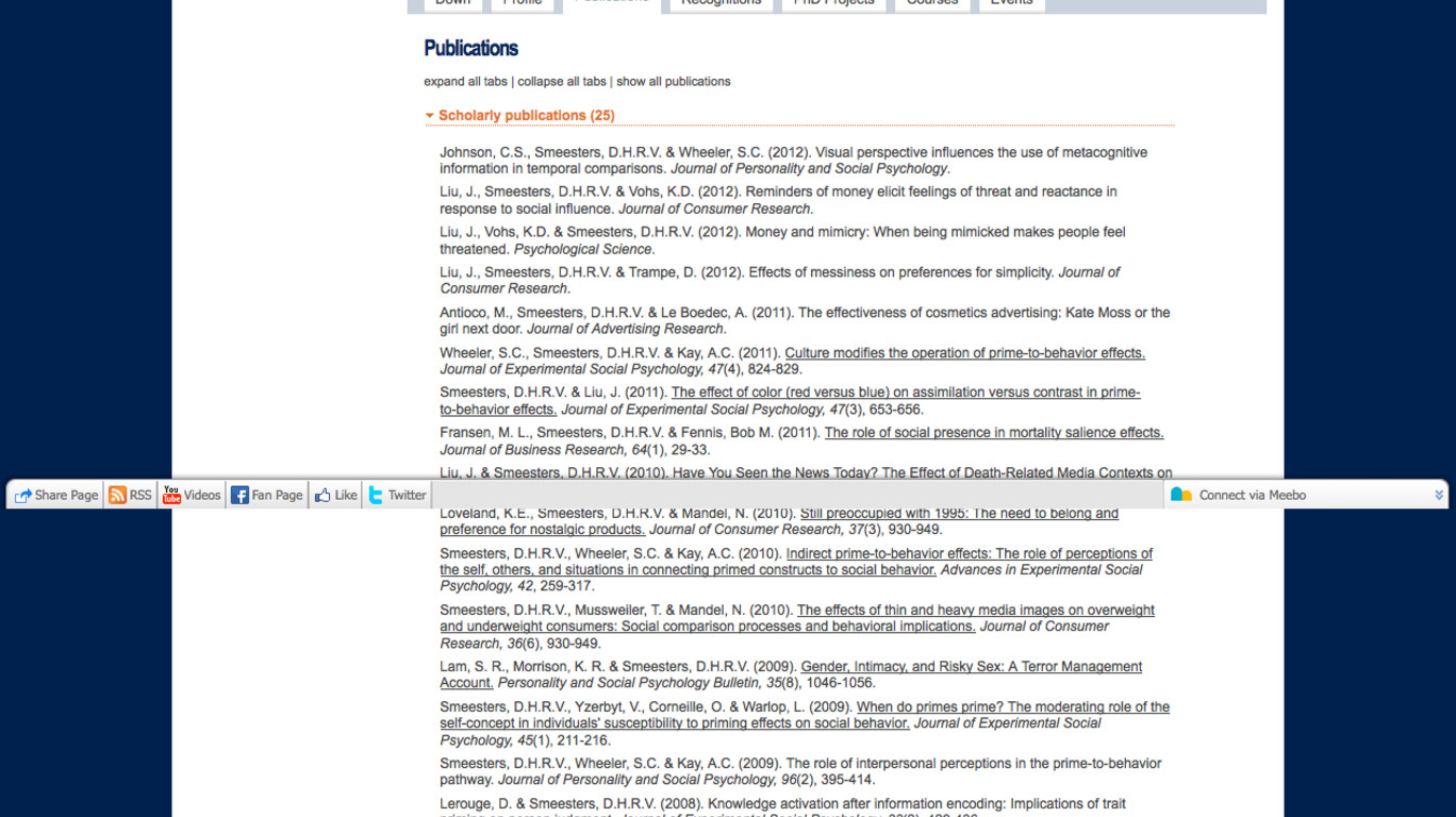 DUMPERT - Dirk Smeesters Files
