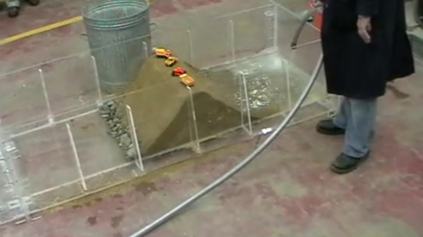 dumpert.nl - Miniatuur dam fail