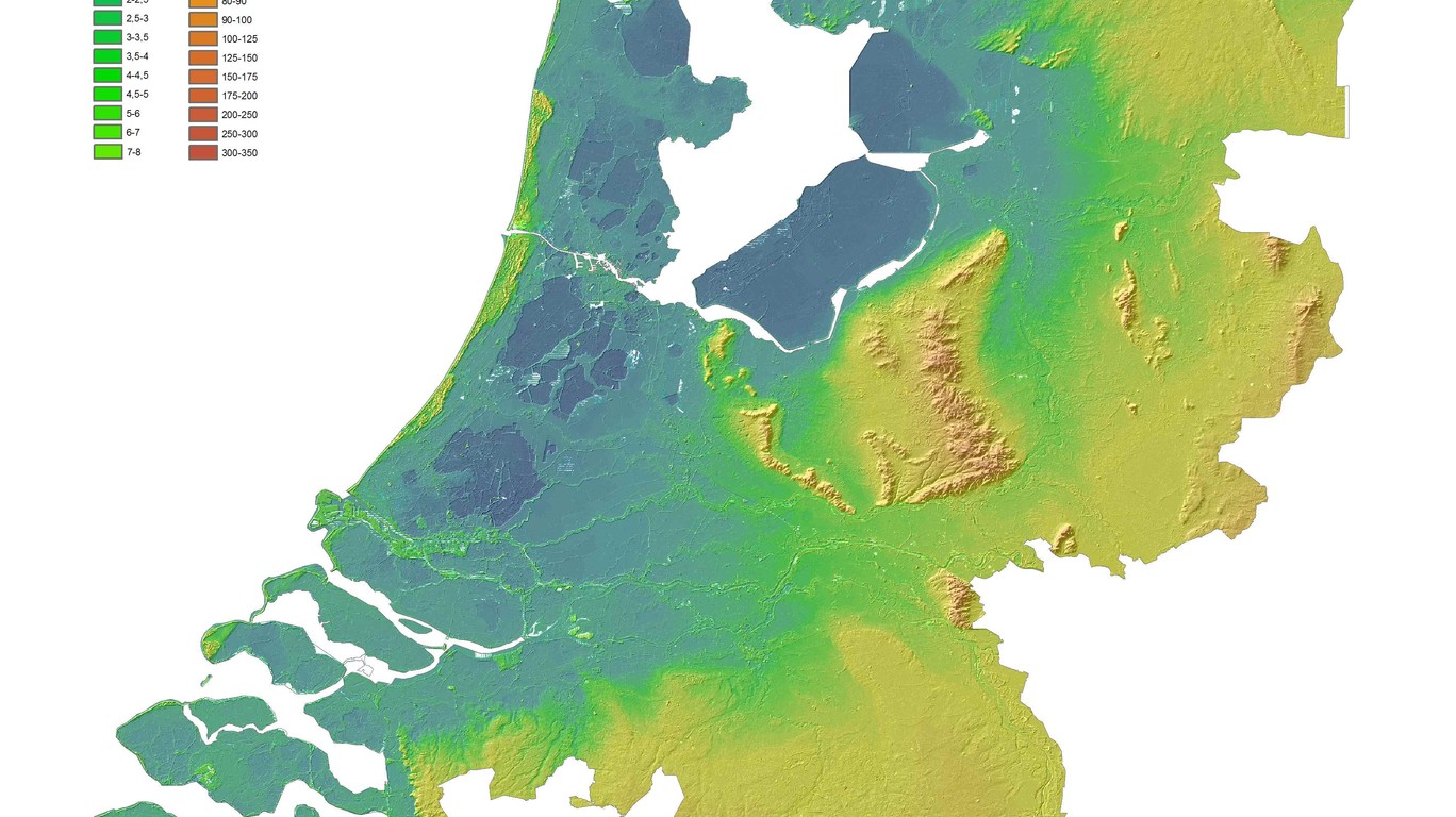 dumpert.nl - Awesomec reliëfkaart van Nederland