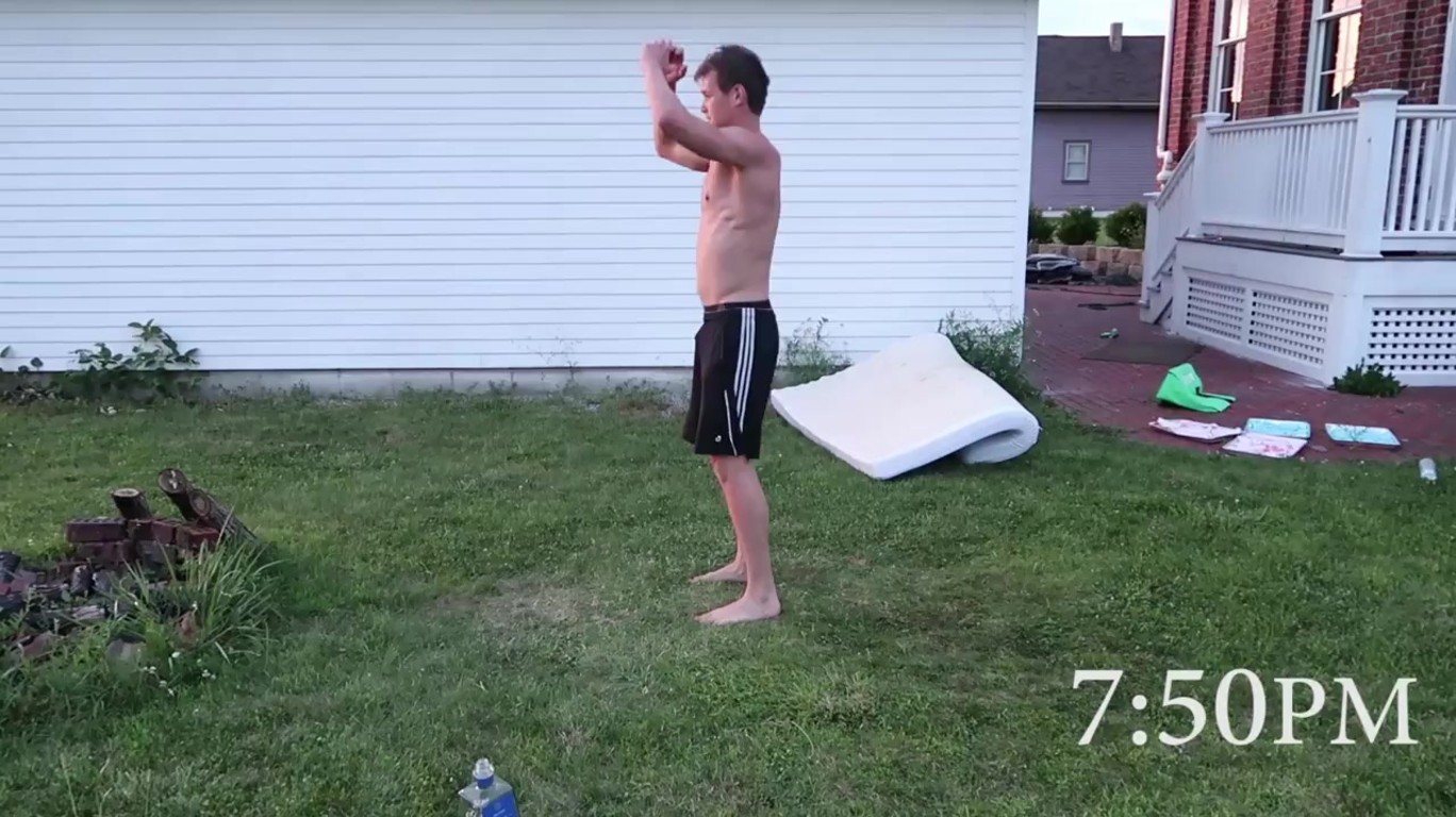 DUMPERT - Van een op je bek flip naar backflip