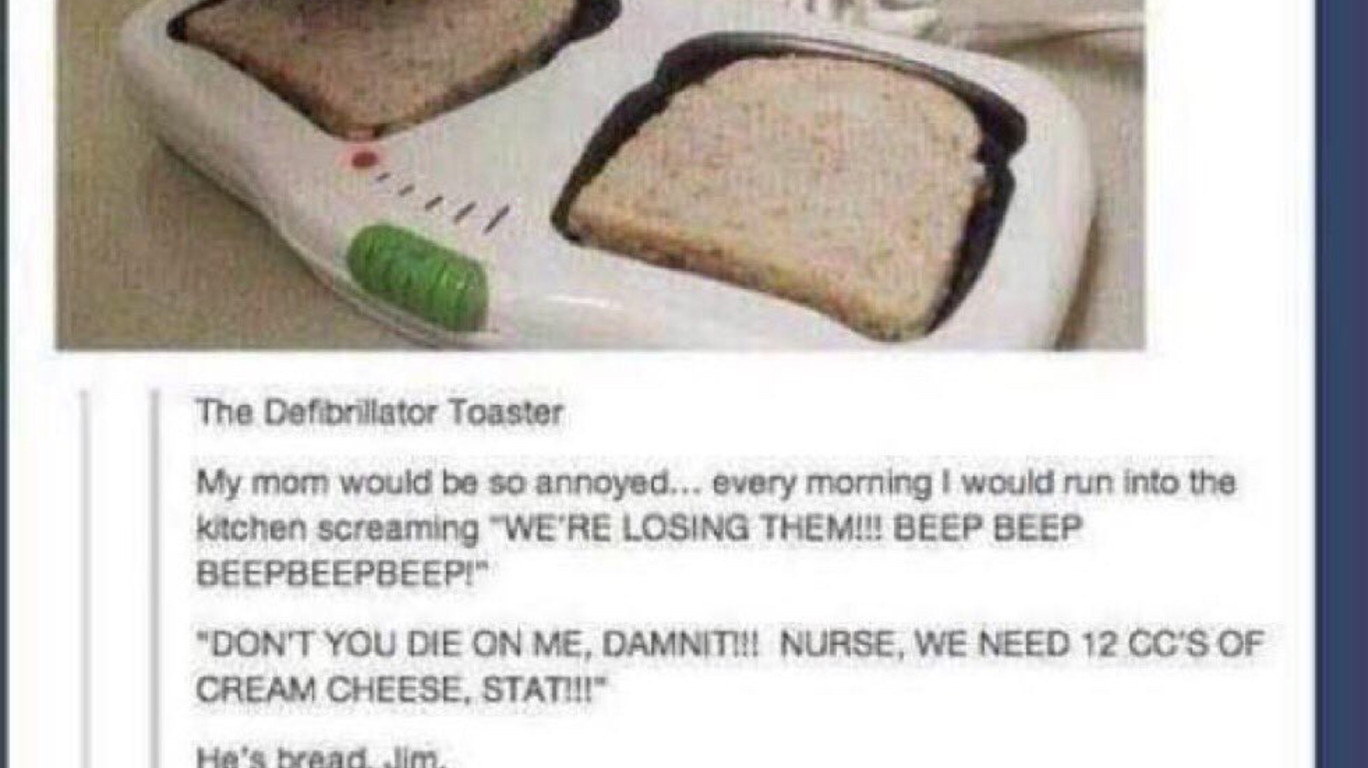 dumpert.nl - The Defibrillator Toaster