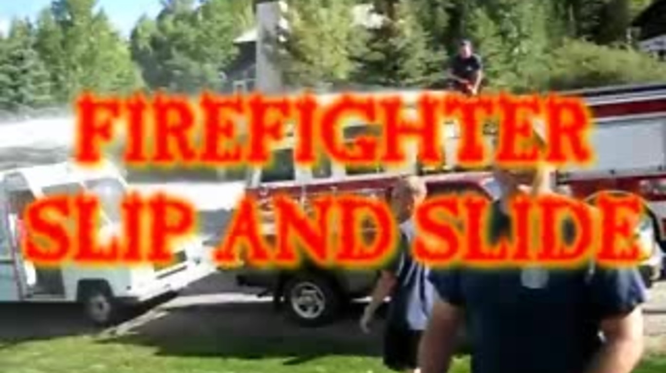 DUMPERT - Firefighter slip and slide