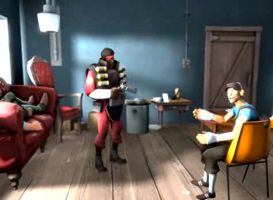 dumpert.nl - Team Fortress II meets Pulp Fiction