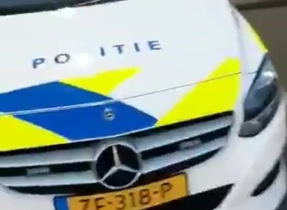 dumpert.nl - Nieuwe striping voor Politie